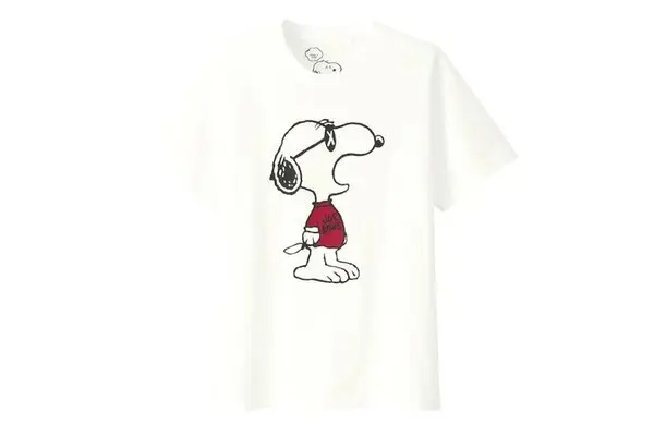 KAWS X Uniqlo X Peanuts Joe Yawn Tee Shirt - White