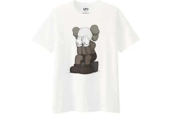 KAWS X Uniqlo Passing Through Tee Shirt - White