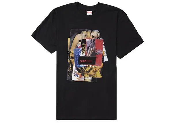 Supreme Stack Tee Shirt - Black