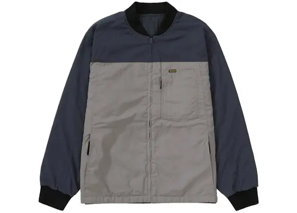 Supreme Reversible Tech Work Jacket - Grey