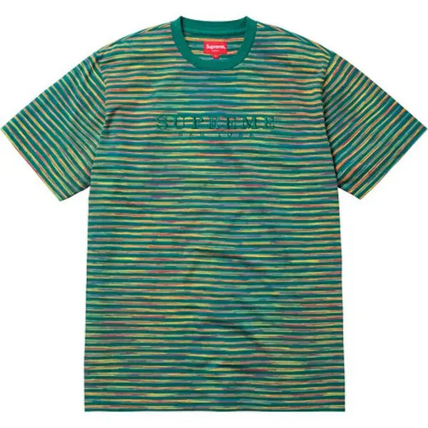 Supreme Static Stripe Top - Green