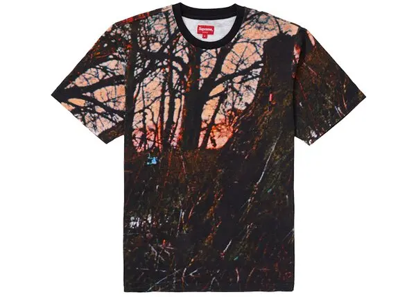 Supreme Short Sleeve Pocket Tee Shirt - Woods