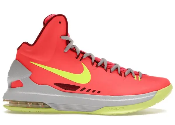 Nike Kd 5 Dmv - Bright Crimson/white/wolf Grey