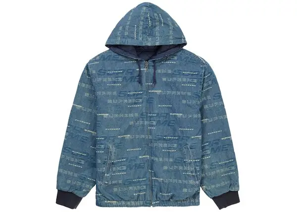 Supreme Dimensions Logo Denim Work Jacket