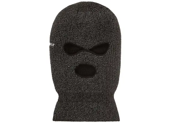 Supreme Reflective Balaclava - Black