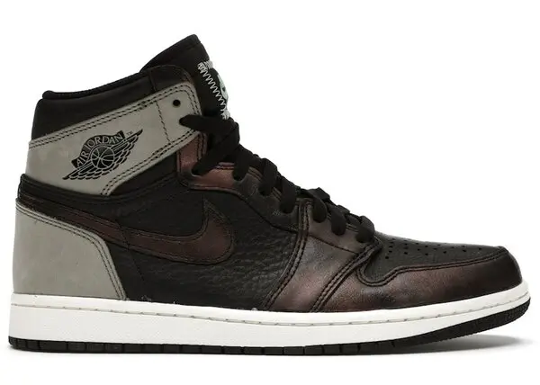 JORDAN 1 Retro High Patina - Black/grey/rust