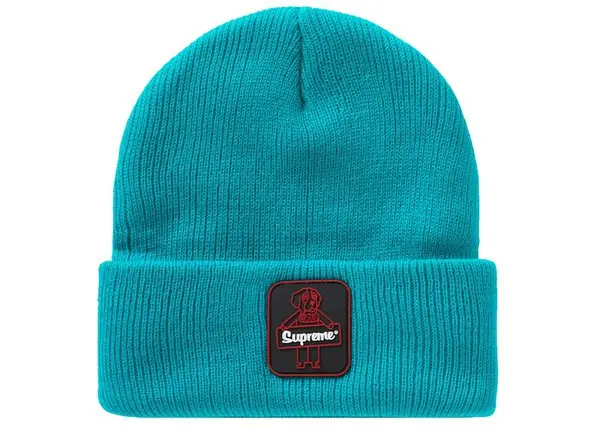 Supreme Refrigiwear Beanie - Bright Teal