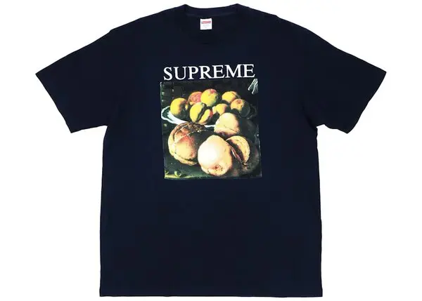 Supreme Still Life Tee Shirt - Navy Blue