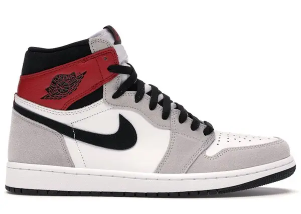 JORDAN 1 Retro High - White/black/light Smoke Grey