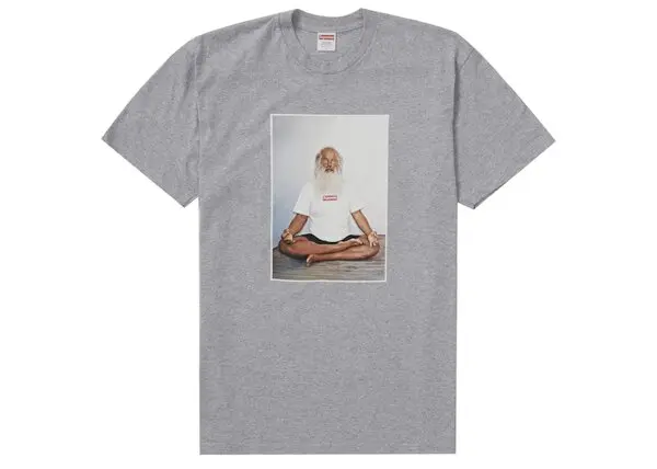 Supreme Rick Rubin Tee Shirt - Heather Grey