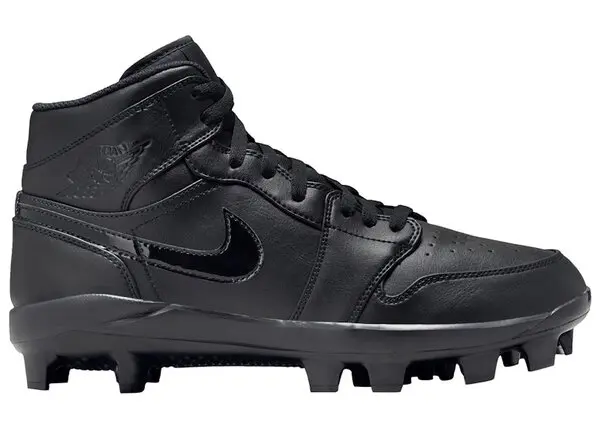 JORDAN 1 Retro High Mcs Triple Leather Sneakers - Black
