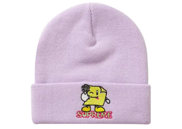 Supreme Sticky Note Beanie - Lavender