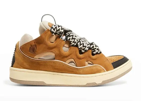 LANVIN Curb Low-top Sneakers