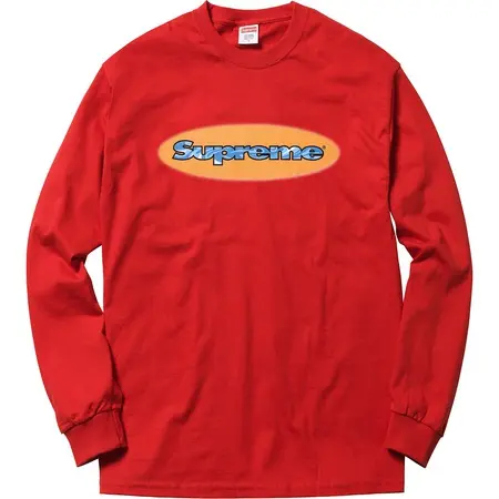 Supreme Ripple Long Sleeve Tee