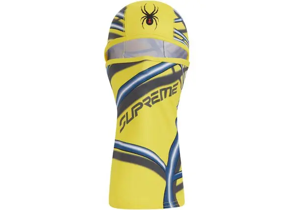 Supreme Spyder Web Lightweight Balaclava - Yellow