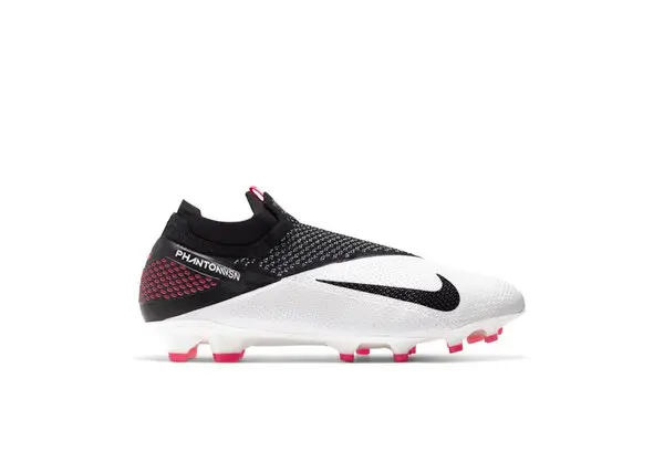 Nike Phantom Vision 2 Elite Dynamic Fit Fg - White/laser Crimson/black