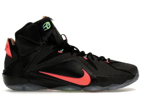 Nike Lebron Data Sneakers - Black/bright Mangoone-colorhyper Punchone-colorvolt