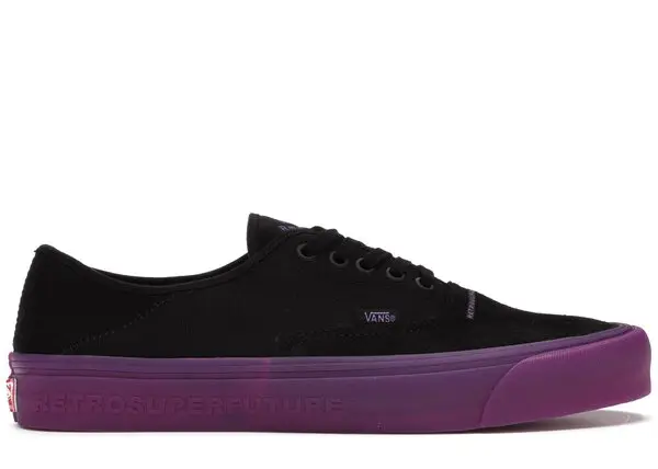 VANS Authentic Sneakers - Black/purple