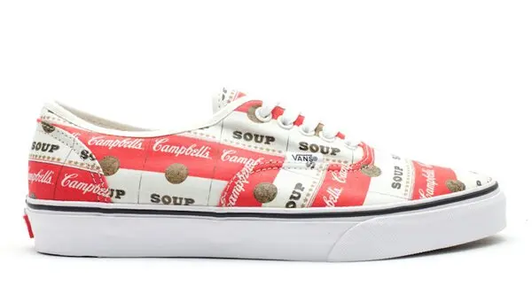VANS Authentic Supreme Campbells Soup