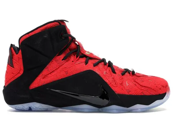 Nike Lebron Ext King's Cloak Sneakers - University Red/black