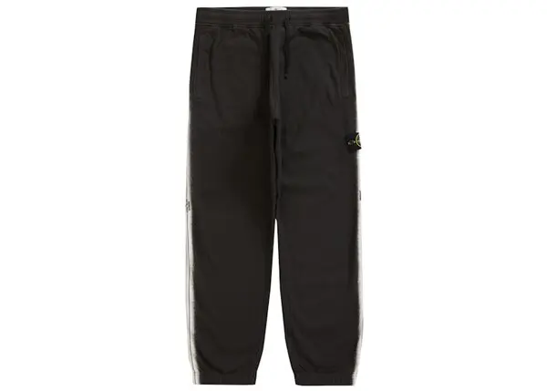 Supreme Stone Island Stripe Sweatpant - Black