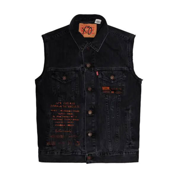 THE WEEKND Privilege Levi's Denim Vest