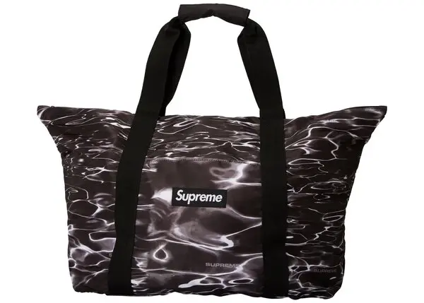 Supreme Ripple Packable Tote - Black