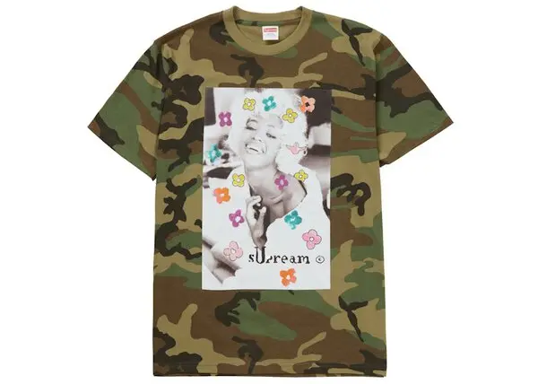Supreme Naomi Tee Shirt - Woodland Camo