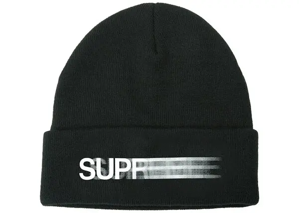 Supreme Motion Logo Beanie - Black