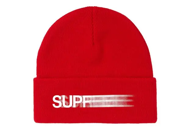 Supreme Motion Logo Beanie - Red