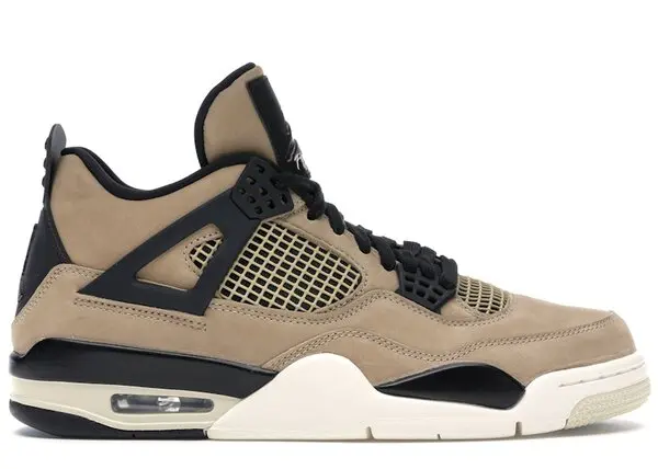 JORDAN 4 Retro Fossil Sneakers - Mushrom