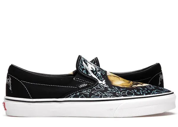 VANS Classic Slip-on Metallica The Album 30th Anniversary - Black/white