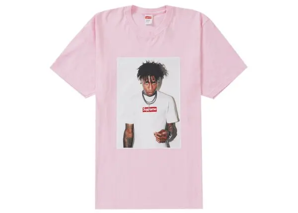 Supreme Nba Youngboy Tee Shirt - Light Pink