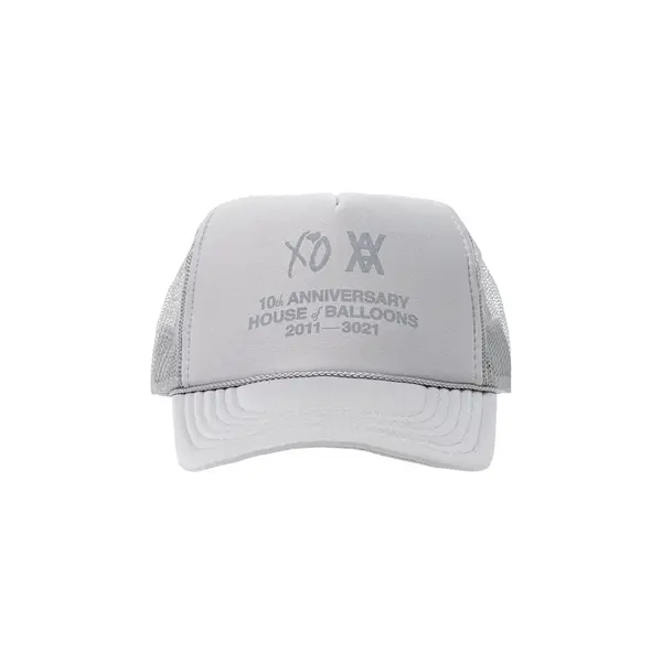 THE WEEKND X Daniel Arsham Anniversary Trucker Hat - White