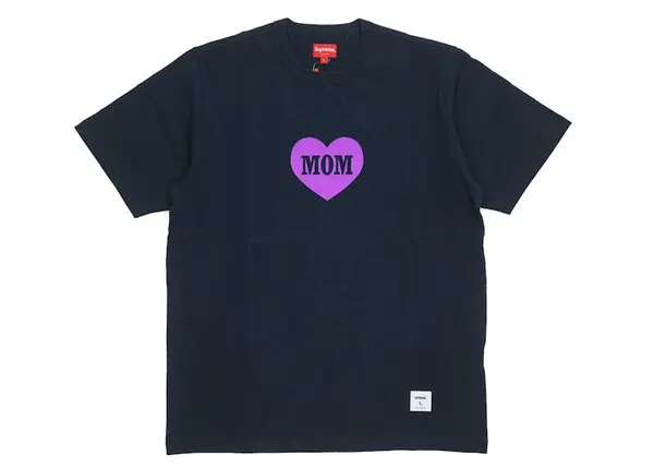 Supreme Mom Short Sleeve Top - Navy Blue