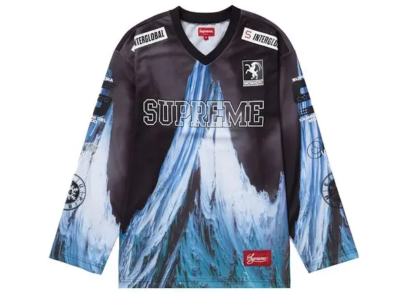 Supreme Mountain Hockey Jersey - Black