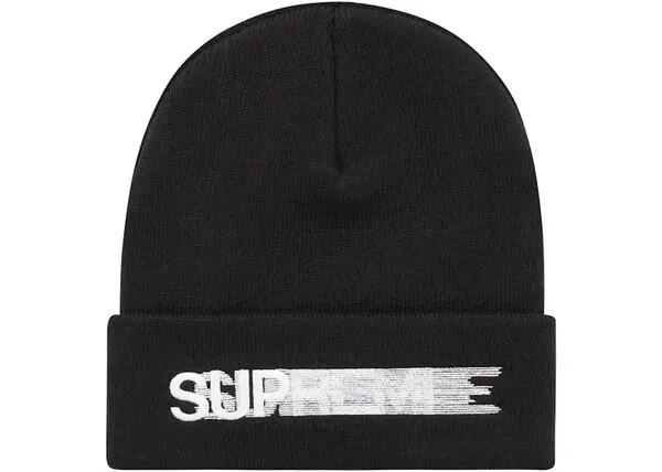 Supreme Motion Logo Beanie - Black