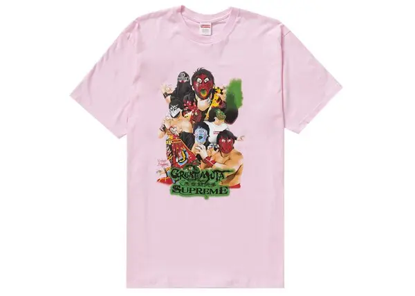 Supreme Muta Tee Shirt - Light Pink