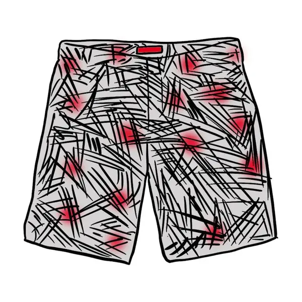 Supreme Work Short - Red