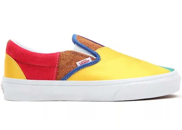 VANS Classic Slip-on Pride Patchwork - Multi/true White