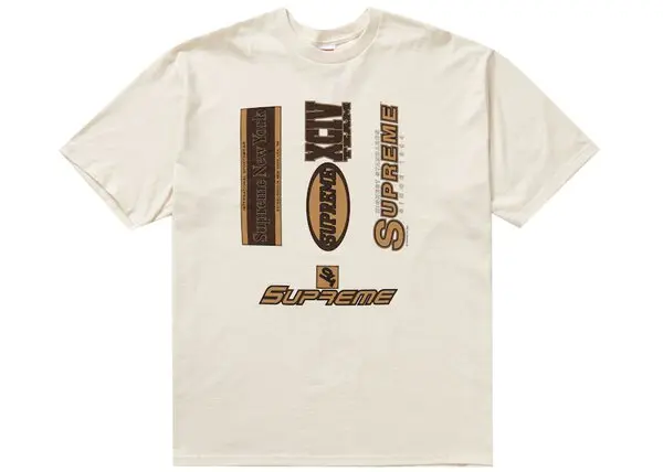 Supreme Logos Tee Shirt