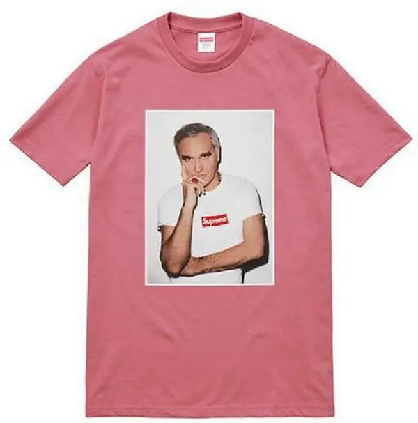Supreme Morrissey Tee Shirt - Rose