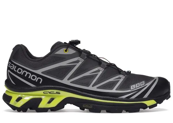 SALOMON Xt6 - Black/magnet/evening Primrose