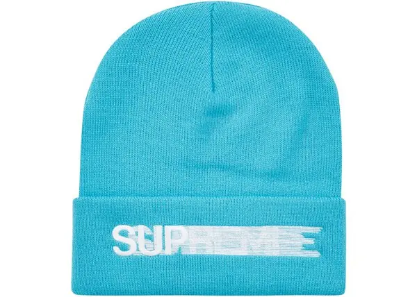 Supreme Motion Logo Beanie - Bright Blue