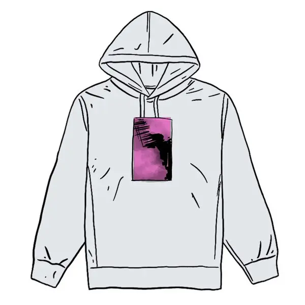 Supreme My Bloody Valentine Hooded Sweatshirt - Ash Grey
