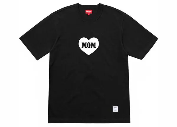 Supreme Mom Short Sleeve T-shirt - Black