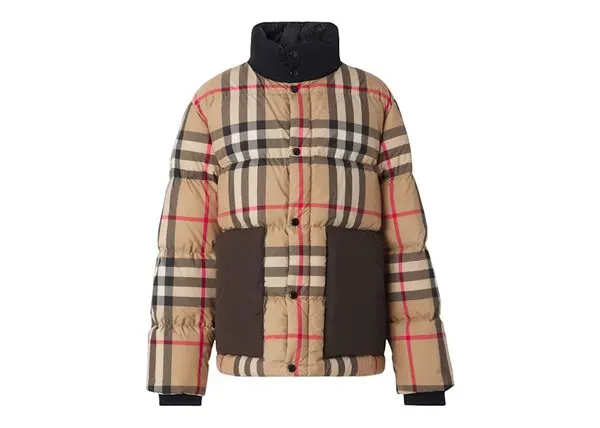 Burberry Vintage Check Puffer Jacket