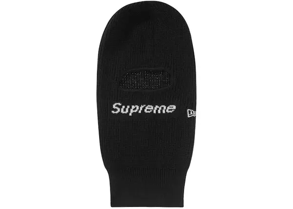 Supreme New Era Box Logo Balaclava Fw22 - Black