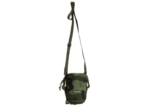 Supreme Neck Pouch - Woodland Camo