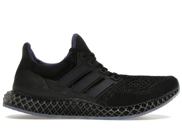 Adidas Ultra 4d Rich Mnisi Pride Sneakers - Core Black/team College Purple/semi Impact Orange